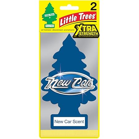 Amazon.com: LITTLE TREES Car Freshener 76171101891 Yellow Little Trees ...