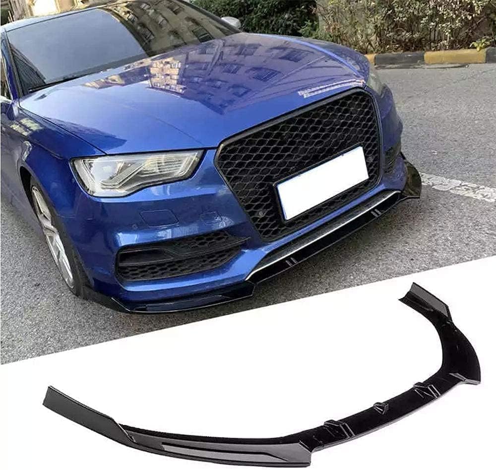 Car Front Bumper Lip Spoiler Splitter for Audi A3 S3 8V 2014 2016 2016 ...
