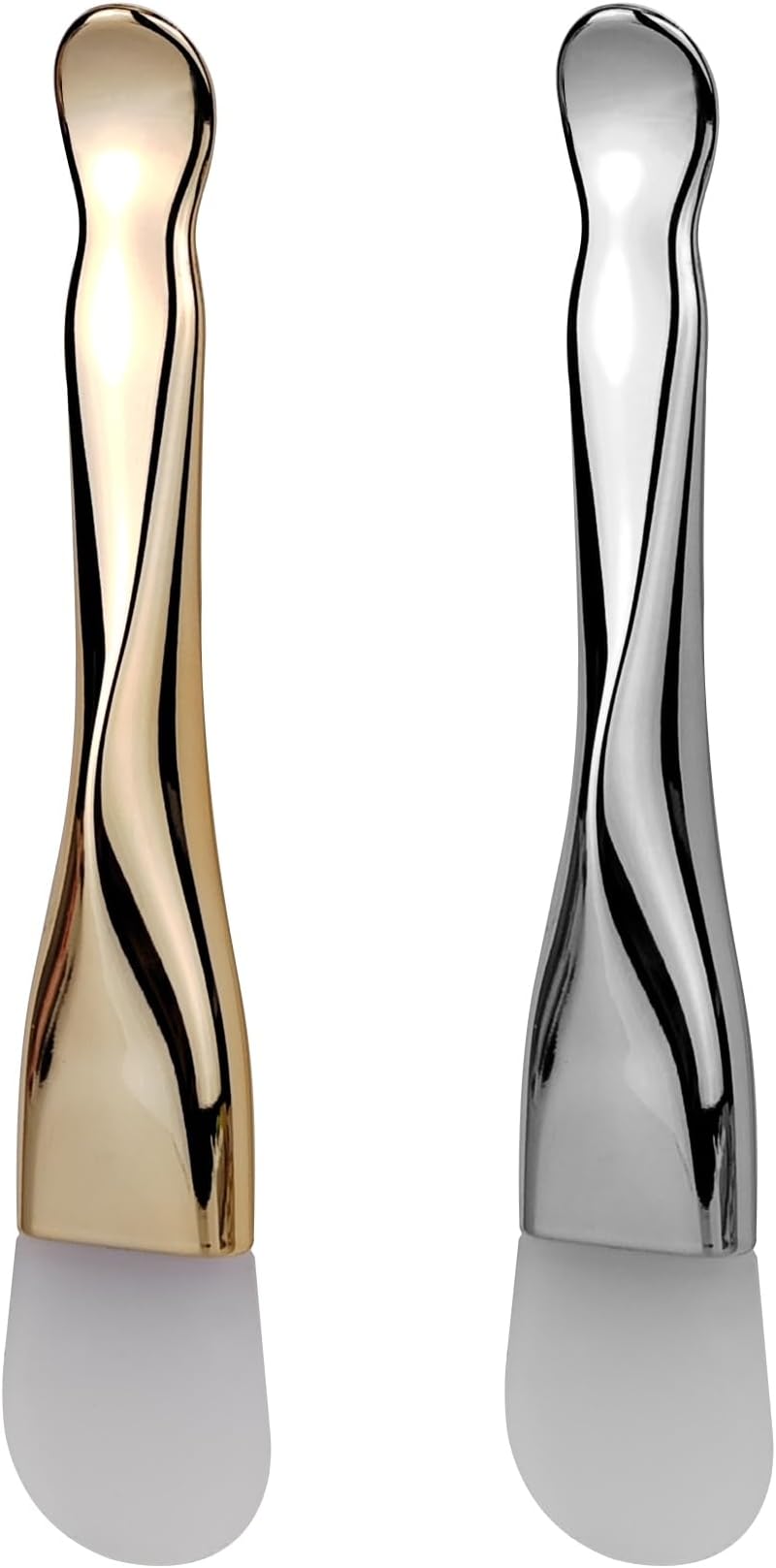 Amazon.com : Silicone Face Mask Applicator 2 Packs Dual End Exfoliating ...