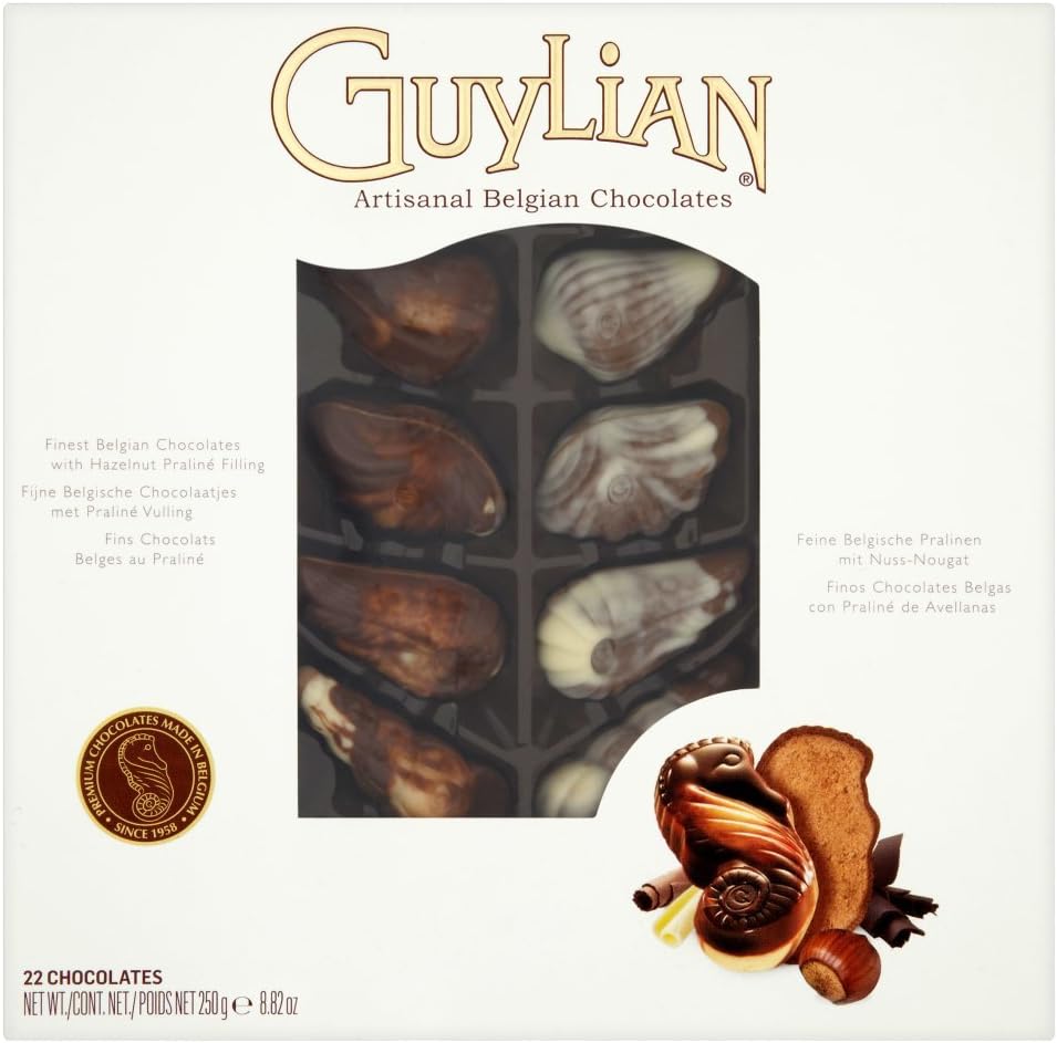 Guylian Belgian Chocolate Seashells (250g) - Pack of 6 : Amazon.ca ...
