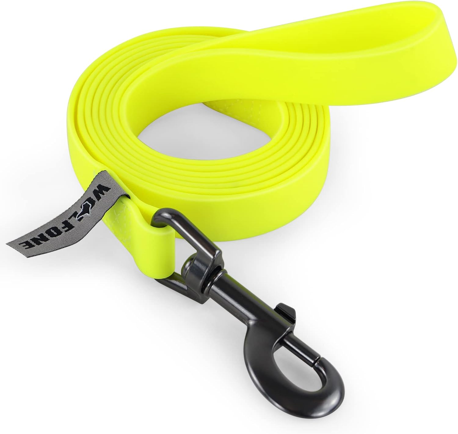 Wolfone 1.5m Yellow Waterproof Training Dog Lead，Sturdy Dirt & Odor ...