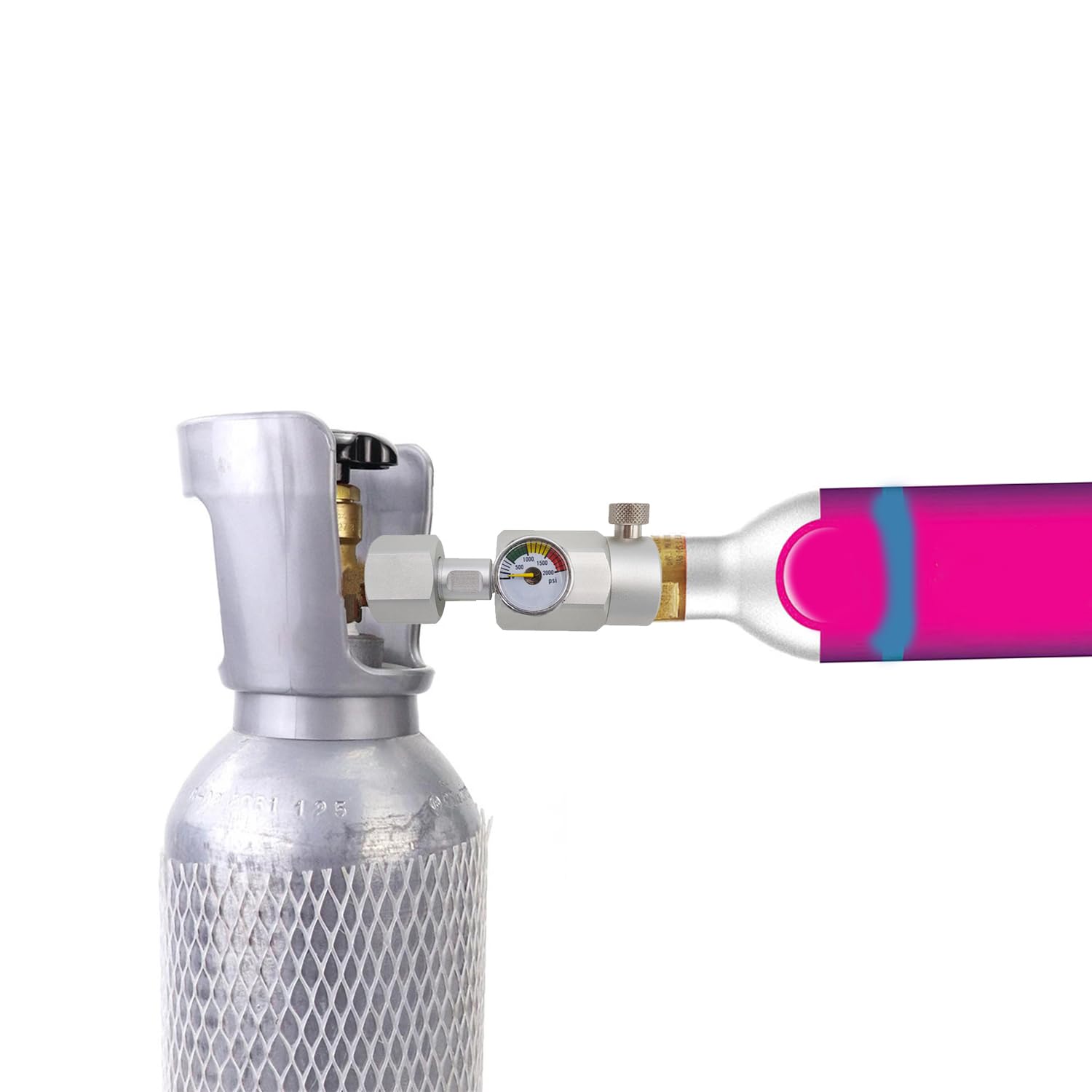 Soda Co2 Cylinder Tank Refill Fill Station Adaptor Fit, 46% OFF