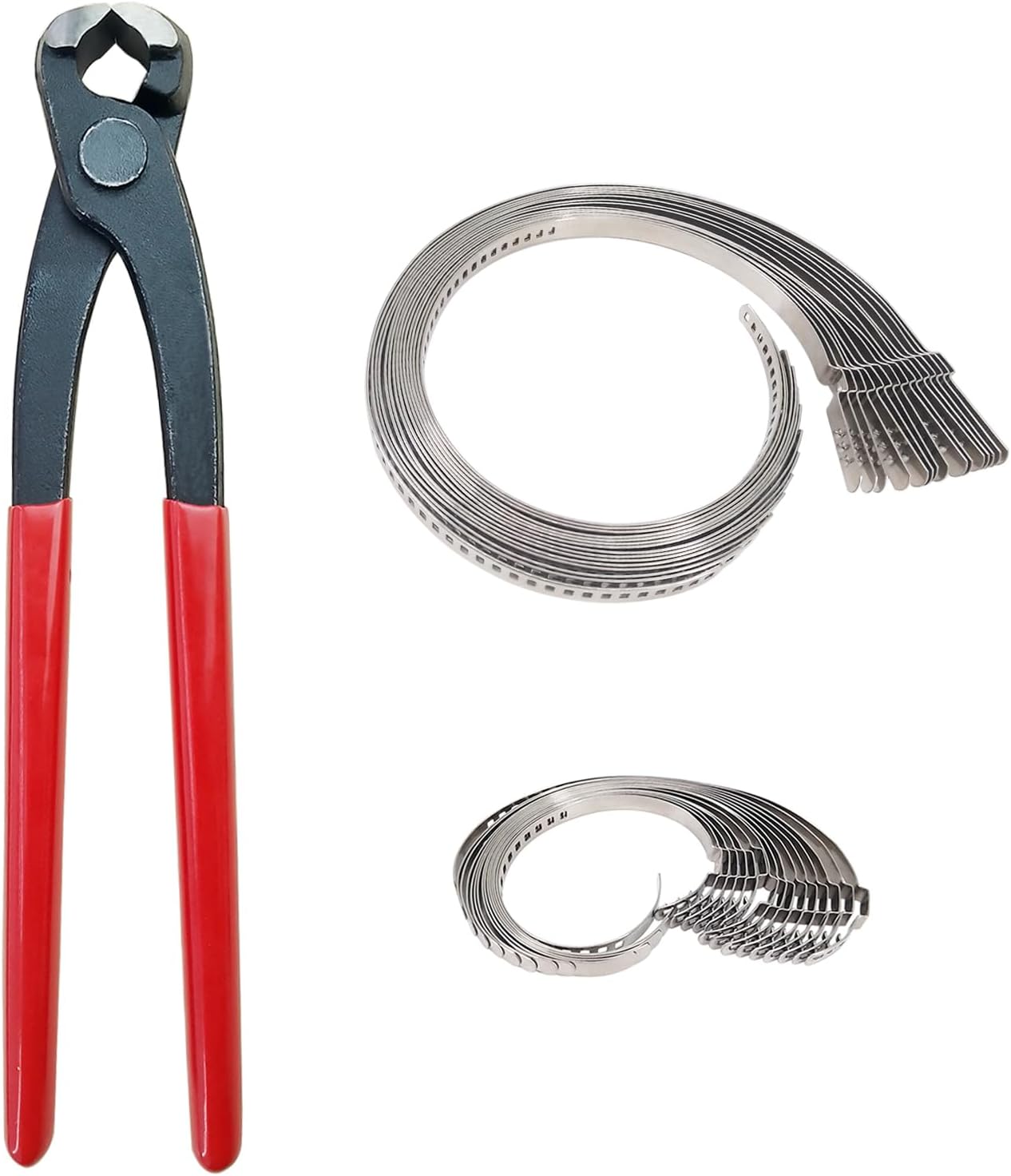 Amazon.com: DOVOSO CV Boot Clamp Pliers Tool with 30 Pcs CV Boot Clamp ...