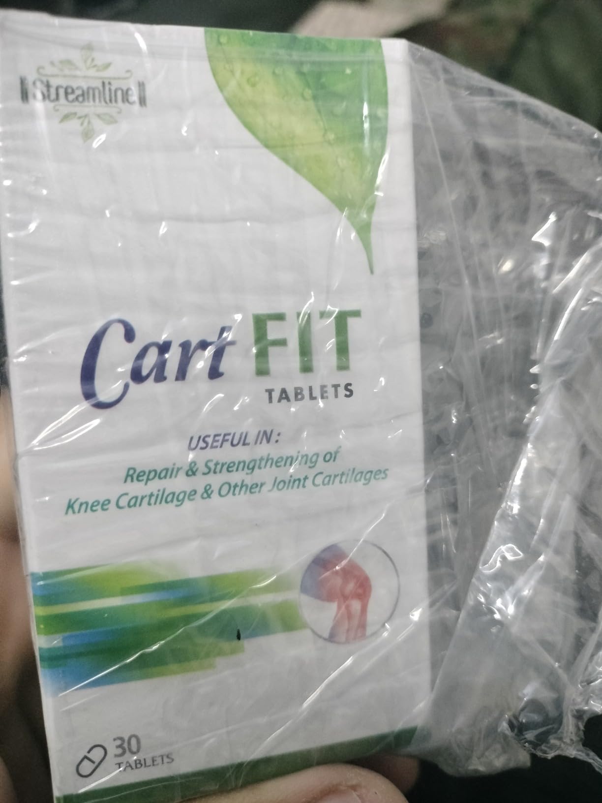 Streamline Knee Cartilage & Other Joint Cartilage Pain Tablets-30 ...