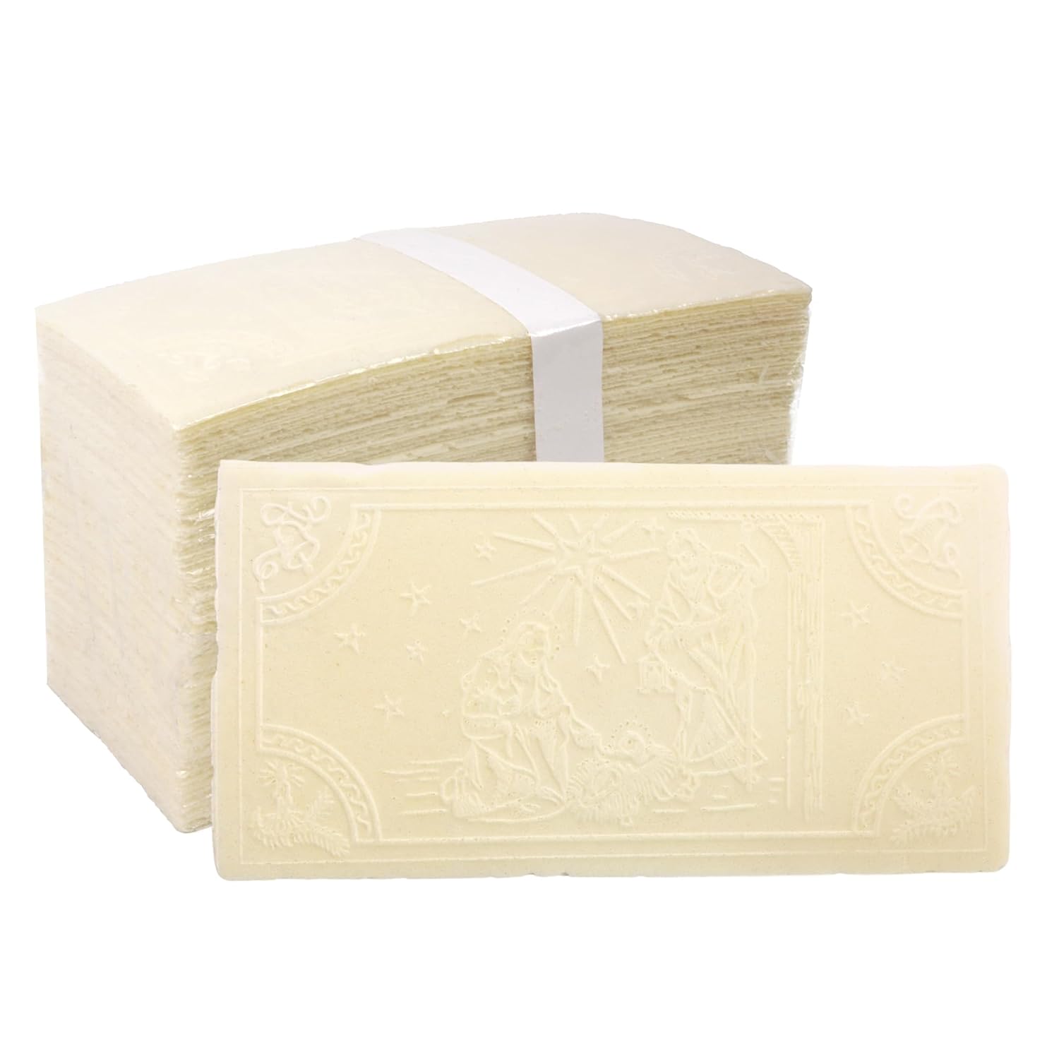 Amazon.com: Bulk Traditional Polish White Oplatki Christmas Wafers with ...