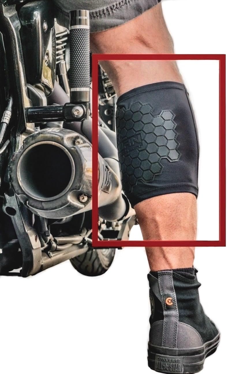 Amazon.com: BurnJacket MAX motorcycle exhaust pipe burn protective ...