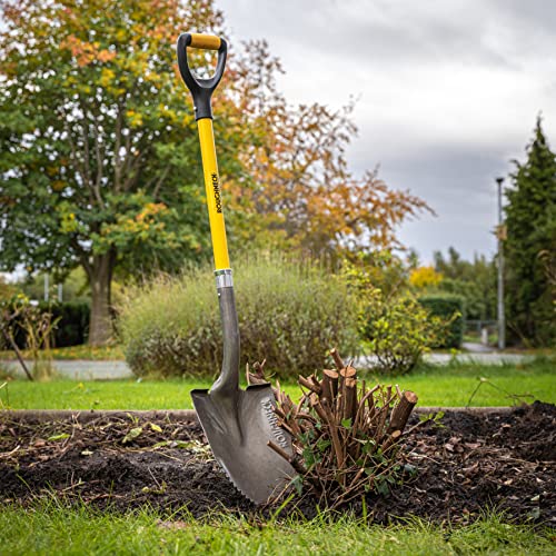 Roughneck ROU68046 Serrated Edge Shovel 1070mm/42" - Yorkshire Outdoor ...