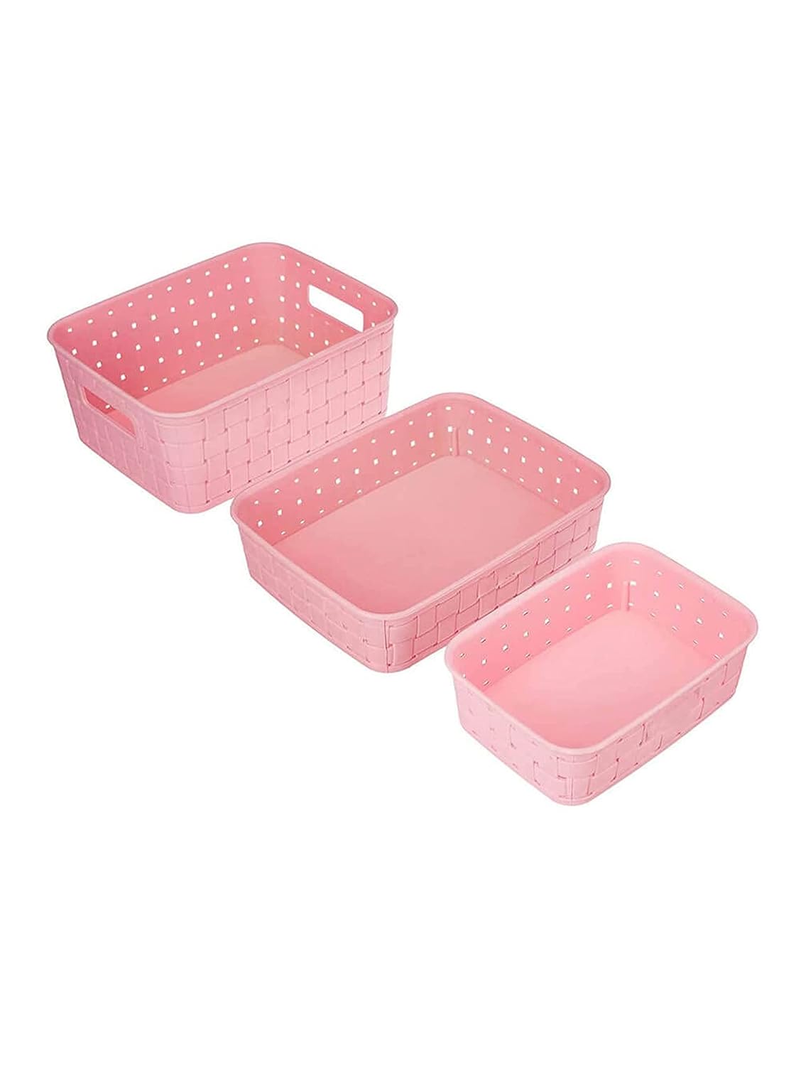 Copaxone Multipurpose Smart Shelf Basket Set 3 Pc Storage Basket for ...