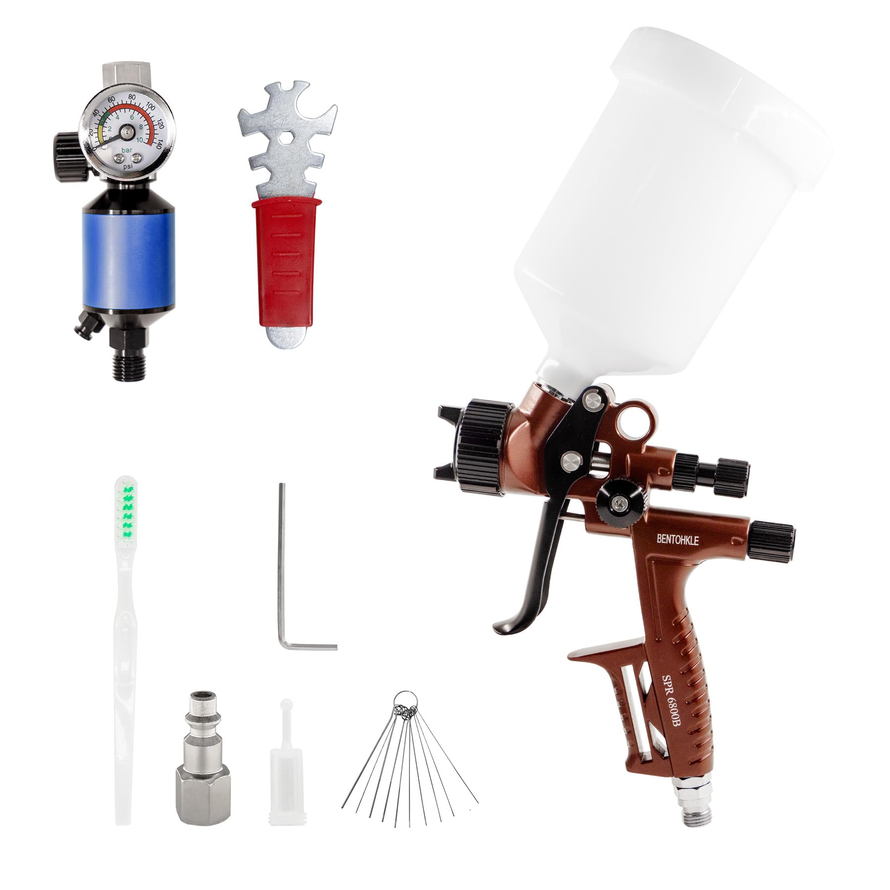 Snapklik.com : Mini HVLP Air Spray Gun
