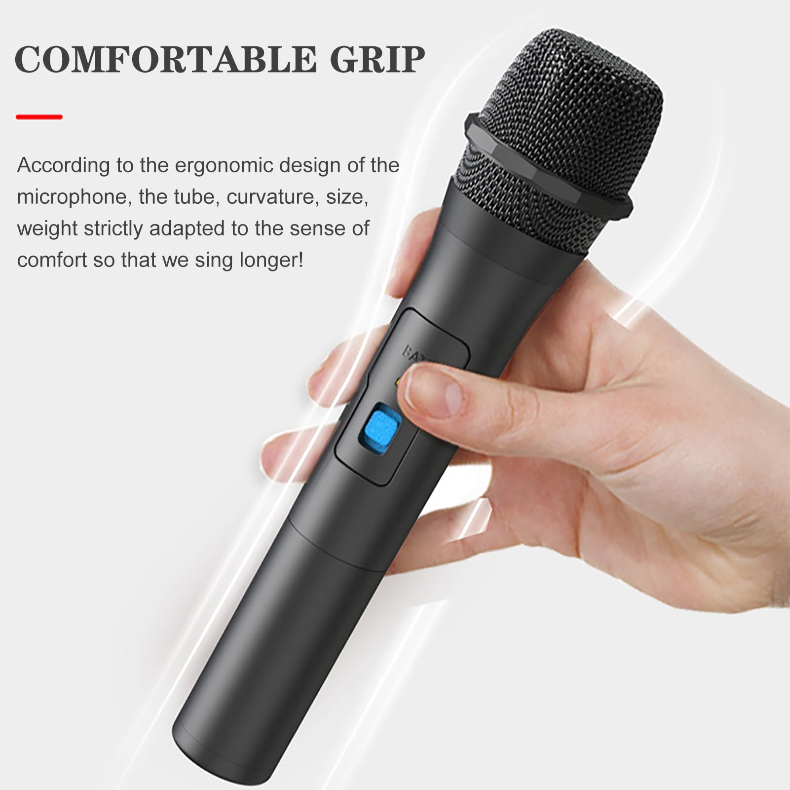 Snapklik.com : Acogedor Wireless Microphone, VHF Universal Handheld ...