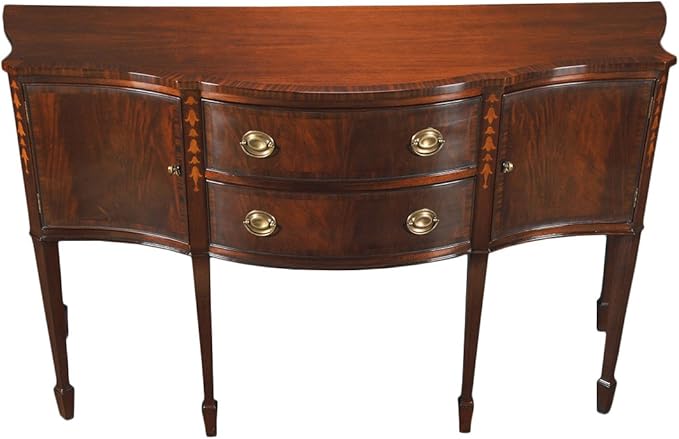 Amazon.com - Inlaid High Leg Mahogany Sideboard - Buffets & Sideboards