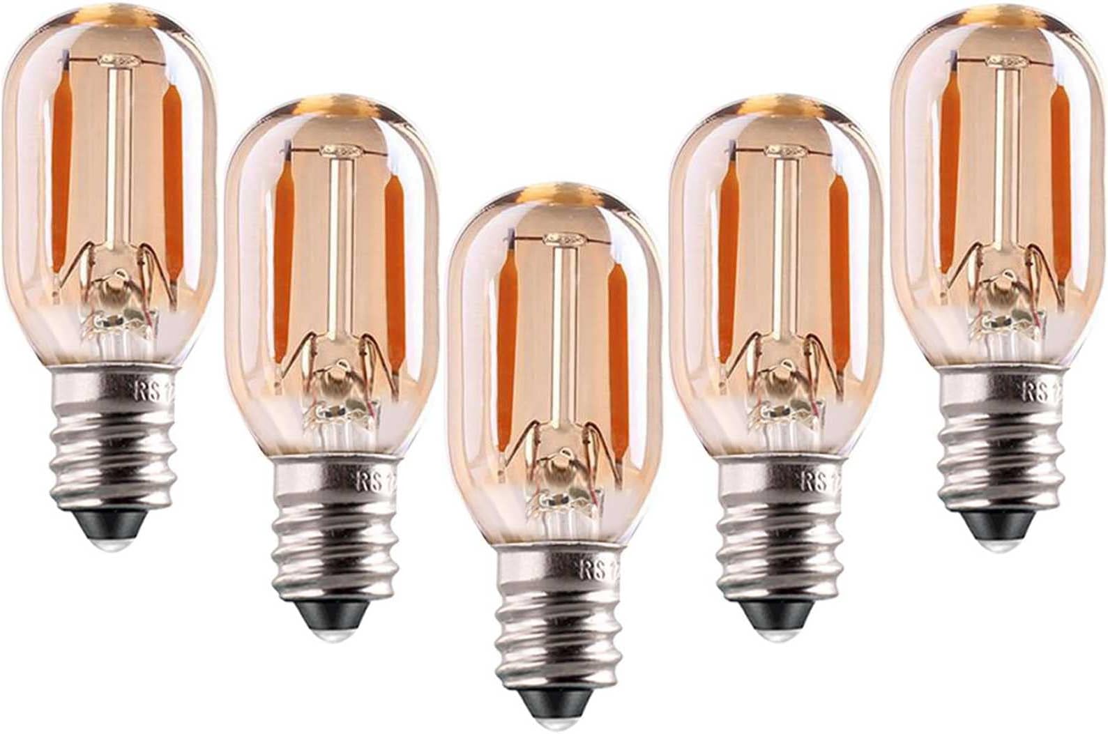 Amazon.co.jp : E12 E14 LED電球 10W相当のLED電球 2200K ウォームイエロー T22 クリア ヴィンテージ E12 E14 ヨーロピアンベース エジソン電球 ...