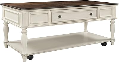 Amazon.com: Magnussen Madison Wood Rectangular Lift Top Cocktail Table ...