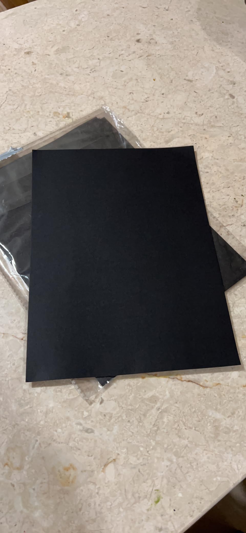 Asmi Collections 300 GSM Thick Black Paper Art & Craft Making Paper ...