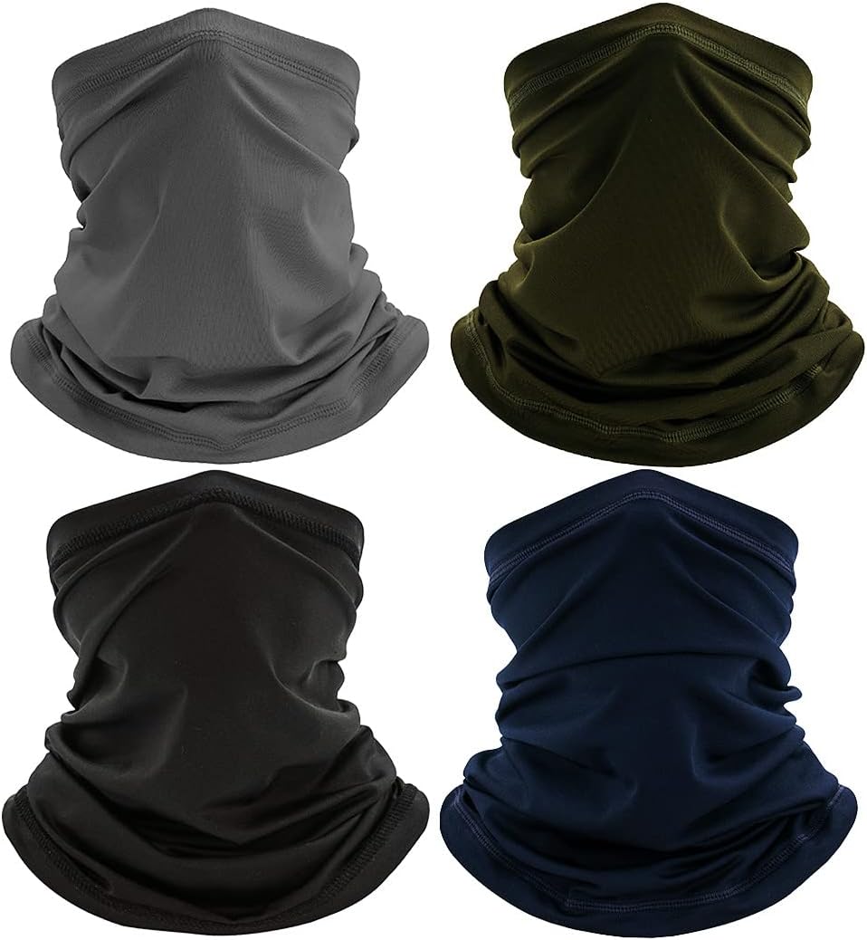 Neck Gaiter Mask Face Scarf Bandana Tube Cover Headwear Balaclava ...