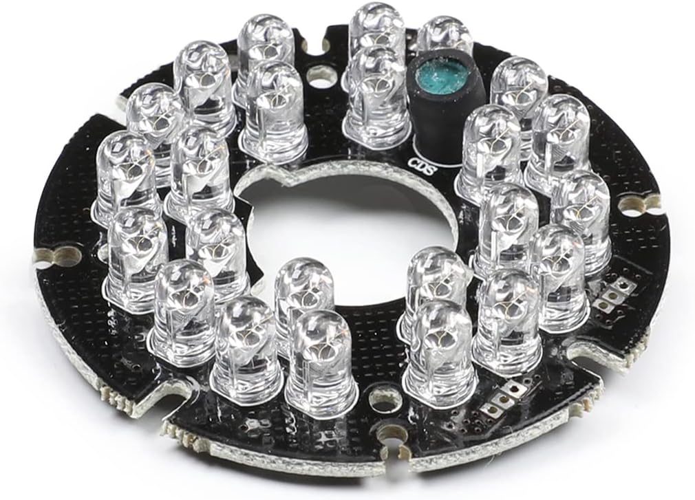 Amazon.com : Othmro 1Pcs 24 LED IR Illuminator for Security Camera 60 ...