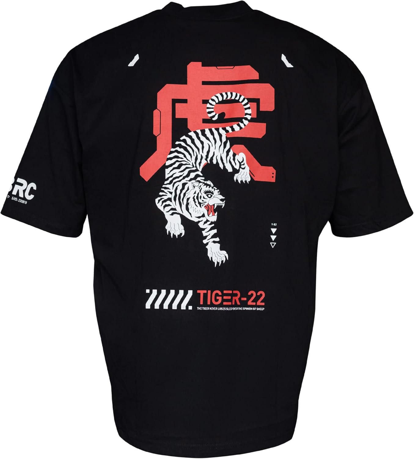 Fabric of the Universe Techwear Graphic Cyberpunk Fashion T-Shirt ...