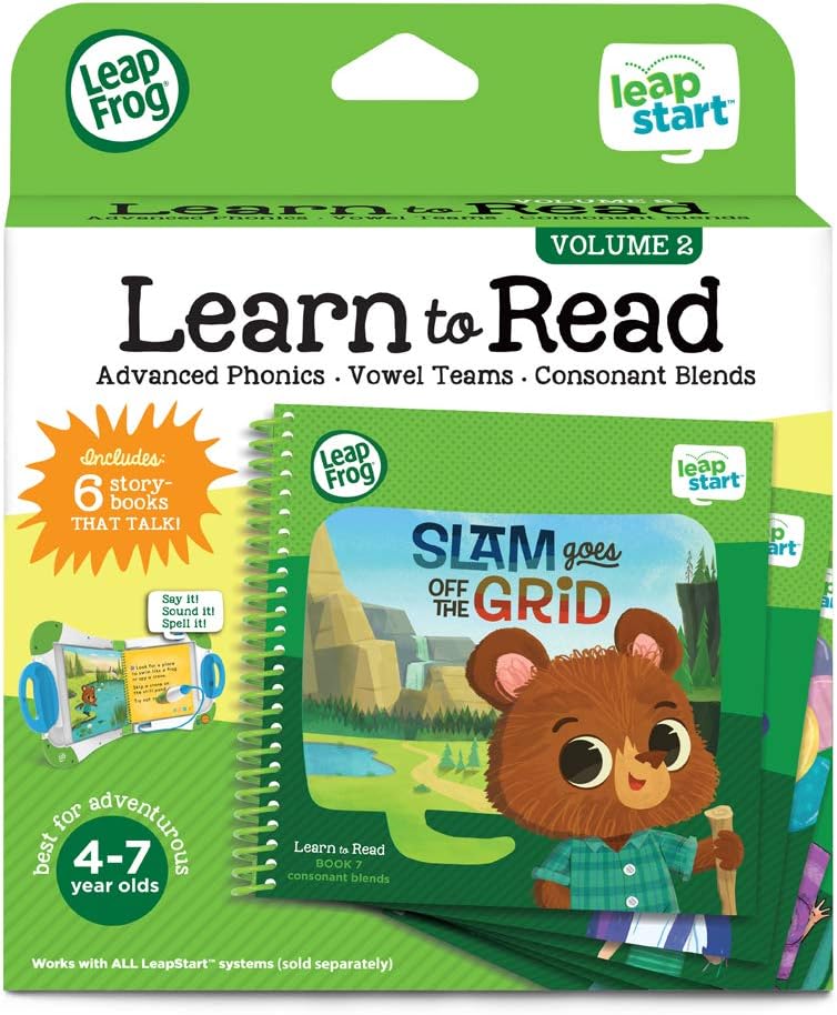 Amazon.com: LeapFrog LeapStart Learn To Read Volume 2 (80-489800 ...