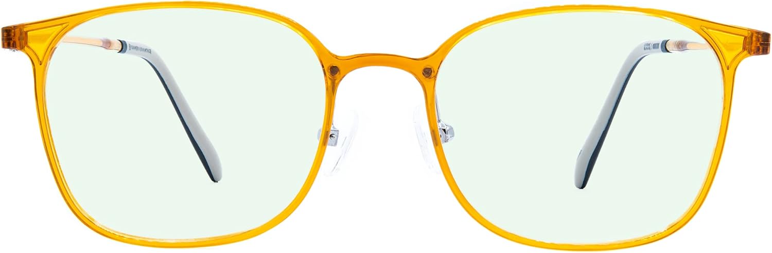 Amazon.com: Gamer Advantage Blue Light Glasses - Lightweight, Stylish ...