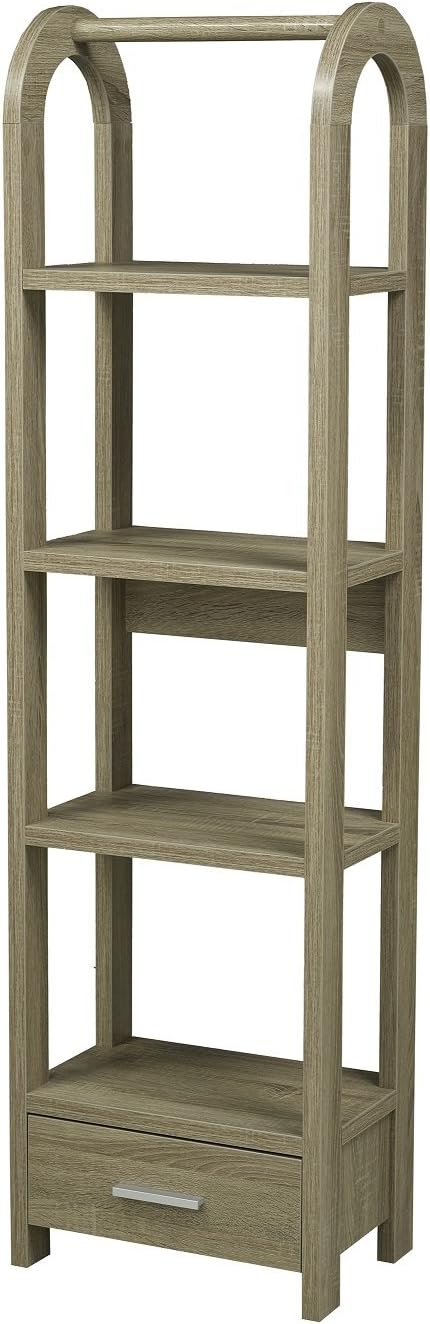 Amazon.com: Brassex 14905-TP Ciara Multi-Tier Display Shelf, Dark Taupe ...