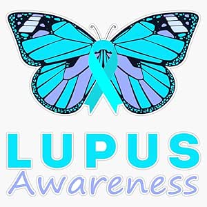 Amazon.com: Lupus Awareness Sticker Vinyl Decal Car Laptop Wall Window ...