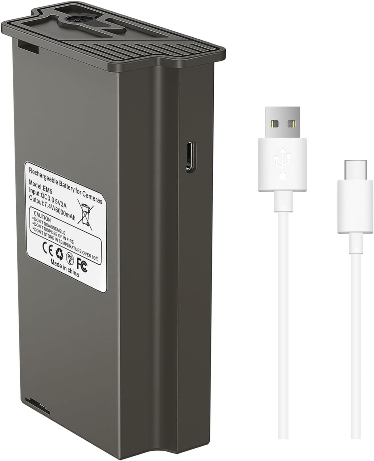 Amazon.com: TACTACAM New Reveal Lipo Lithium Battery Pack for Reveal X ...