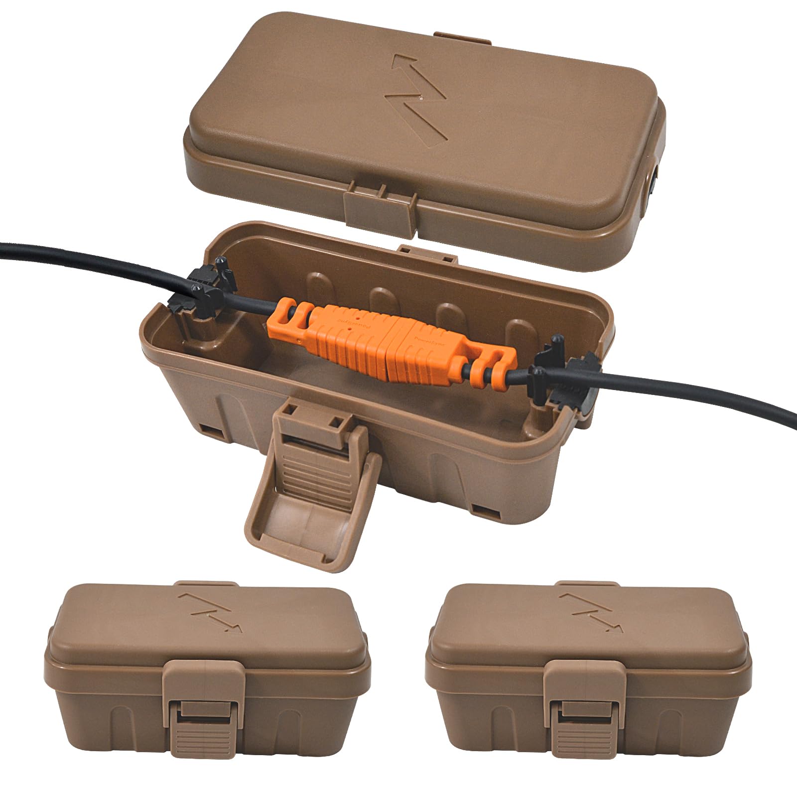 Snapklik.com : 3PCS Weatherproof Electrical Connection Box, Outdoor ...