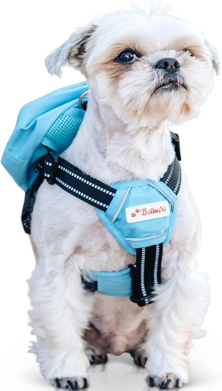 Amazon.com : Balbari Dog Backpack Harness – No Pull Dog Harness with ...