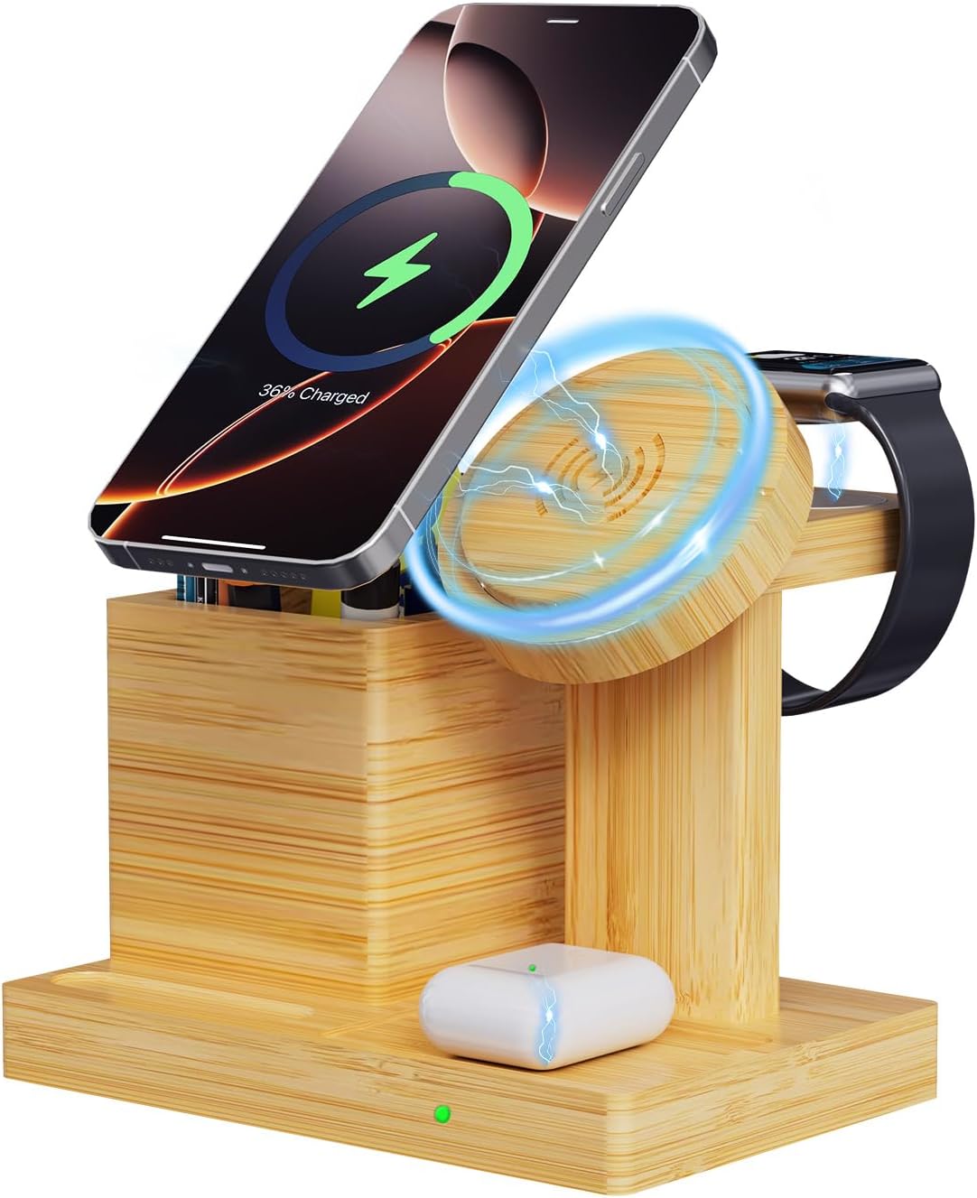 Amazon.com: Wireless Charger for Apple Charging Station - Charging ...
