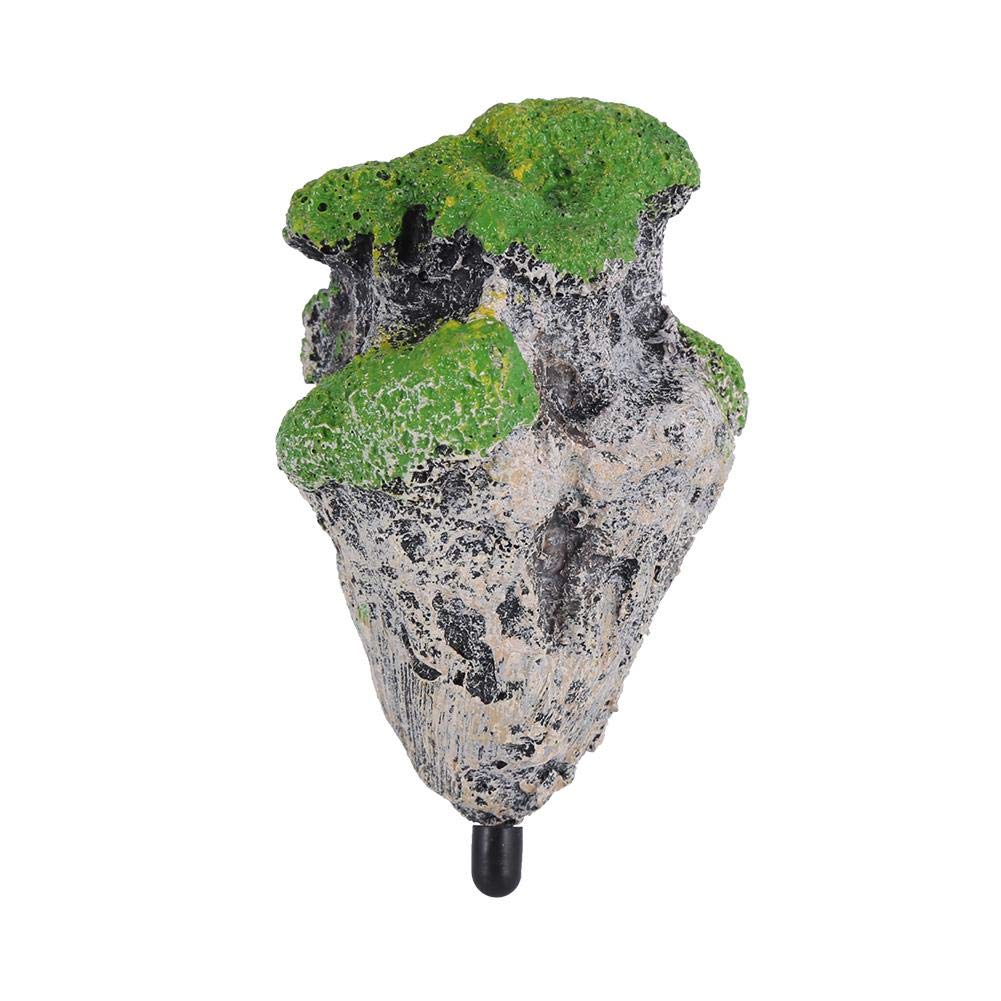 Aquarium Fish Tank Floating Moss Rocks Resin Stone Decorations ...