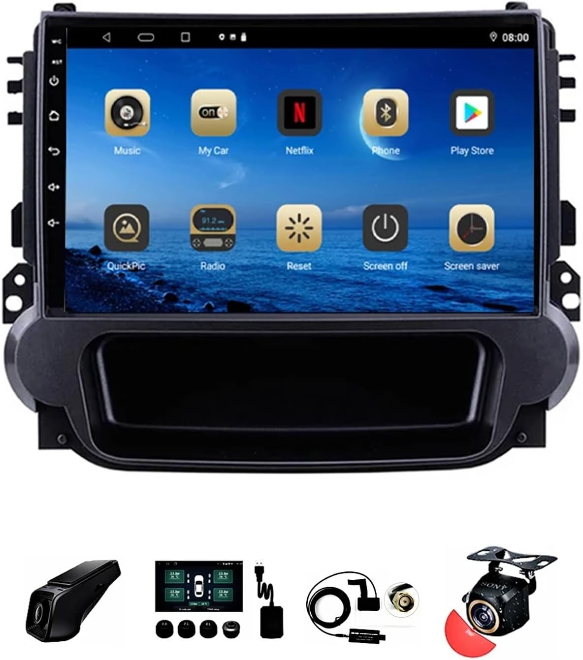 BOJONTN 9 inch Android 12 Double Din Touchscreen Car Radio,for ...