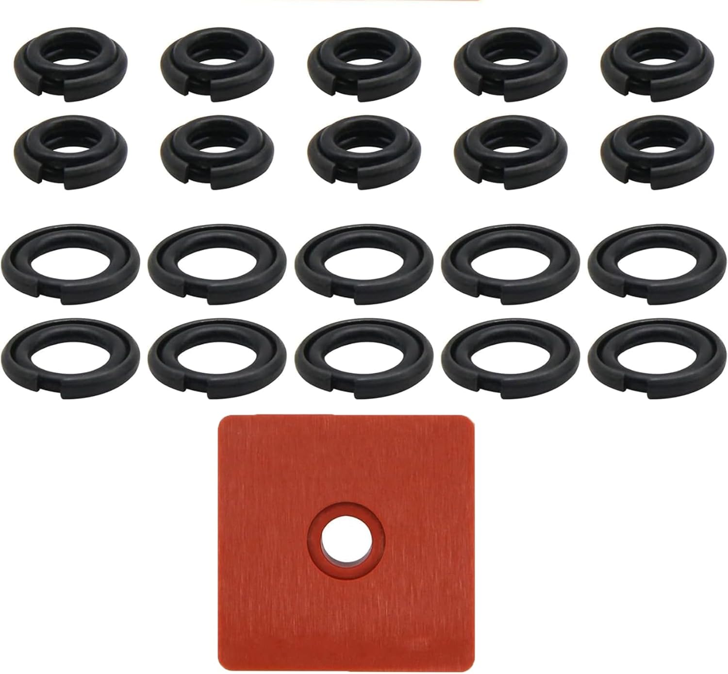 (10+10Sets) 1/2" and 3/8" Impact Wrench Retainer Rings Clip with O-ring ...
