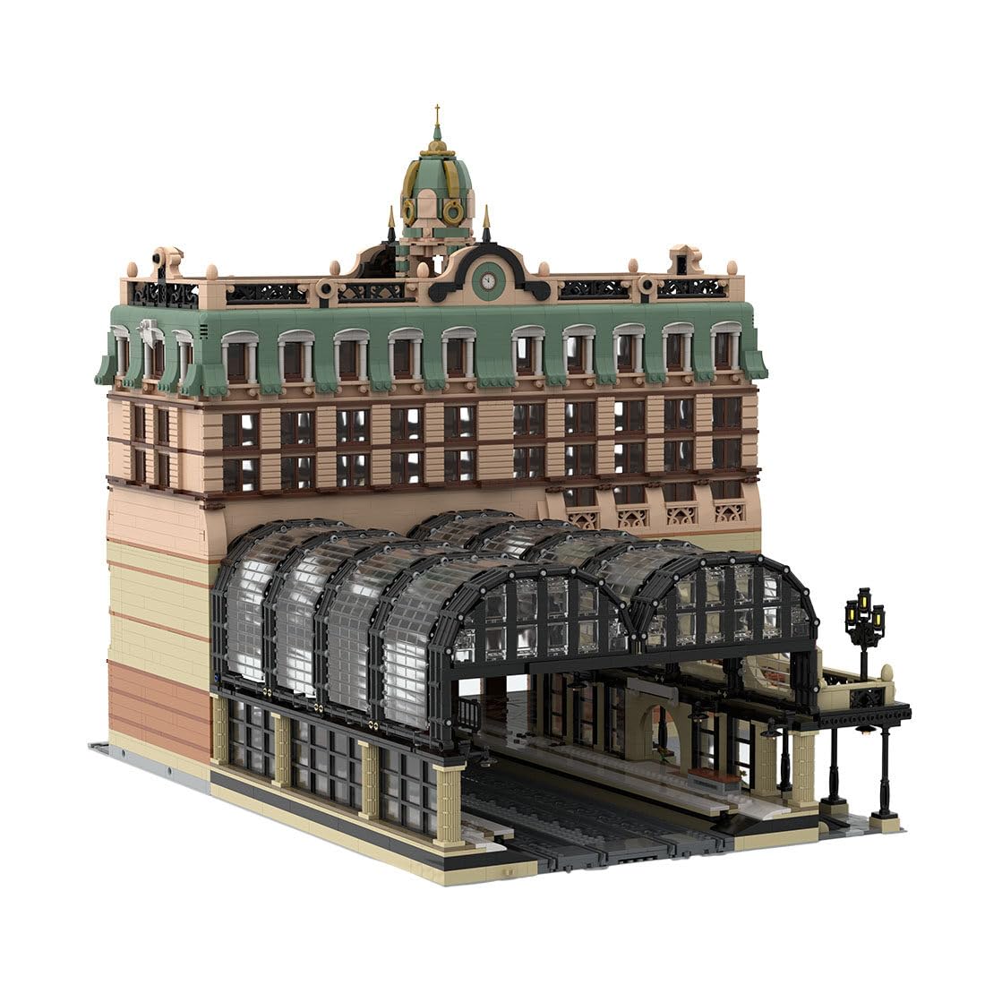 Amazon.com: BrickCraftWorks Architecture Building Set, Terminal Station ...