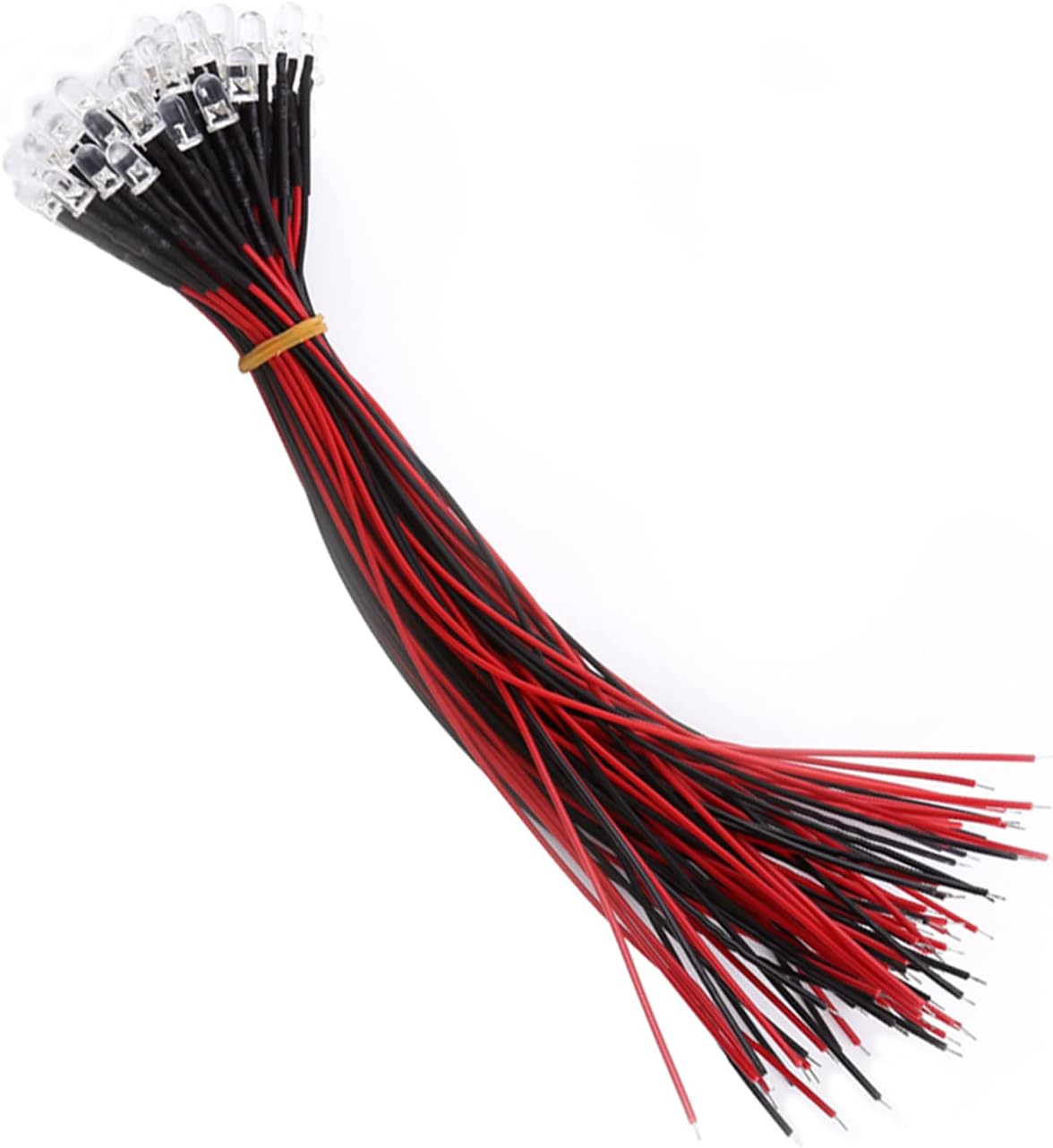 50PCs DC12V Emitting Diode LED Lights White Red Blue Green Color Light ...