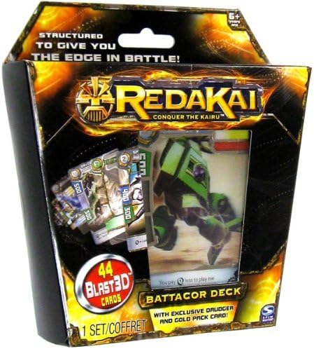 Amazon.co.jp: Redakai Card Game Battacor Structure Deck 44 Cards : おもちゃ