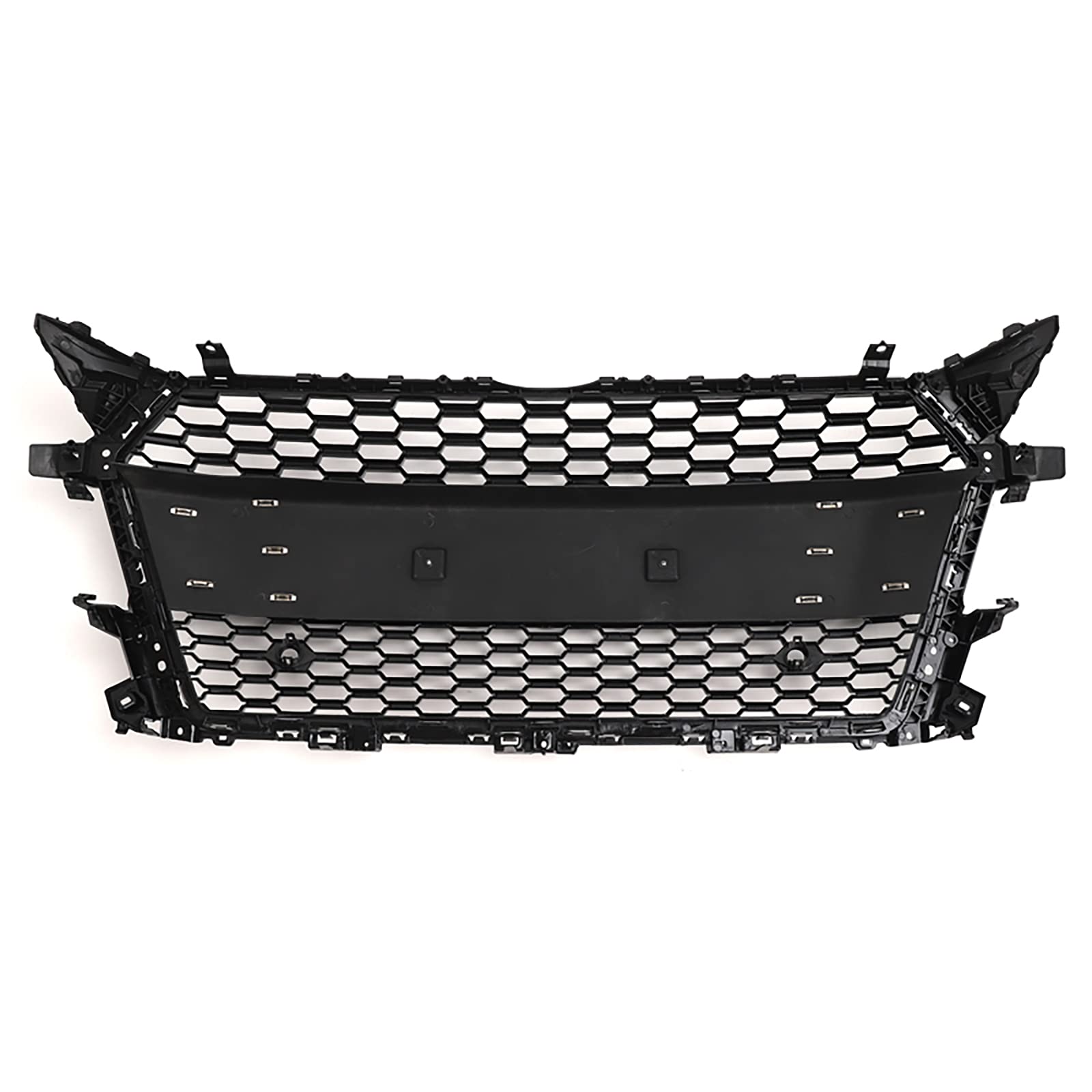 Buy Abs Front Bumper Grille Racing Upper Grill Spoiler,For Audi TT/TTS ...