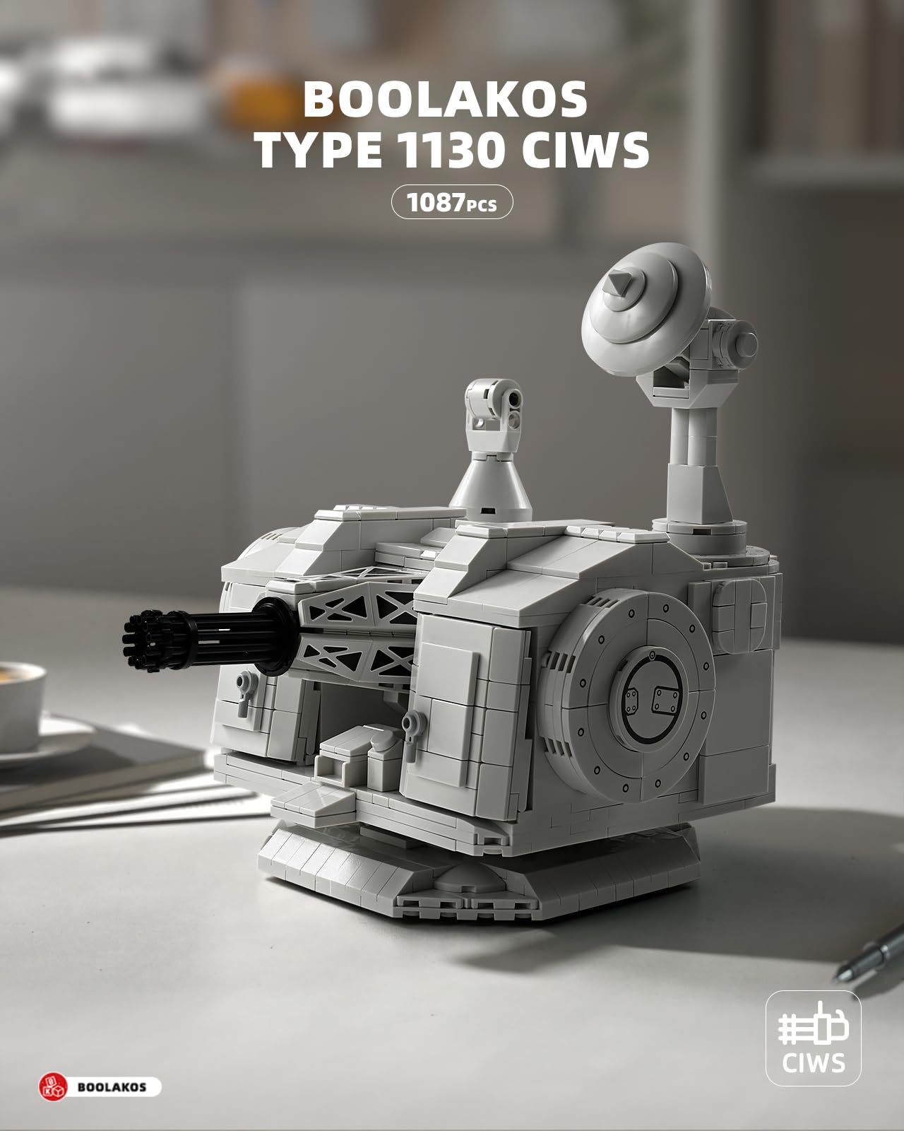 Snapklik.com : BOOLAKOS Aircraft Carrier CIWS Bricks, Military Naval ...