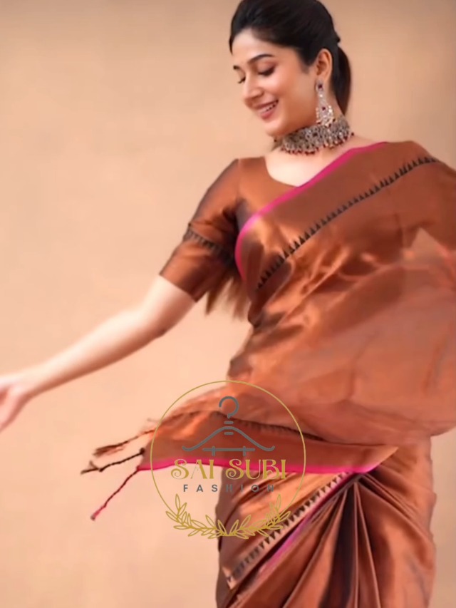 Watch Khadi Tissue Saree on Amazon Live