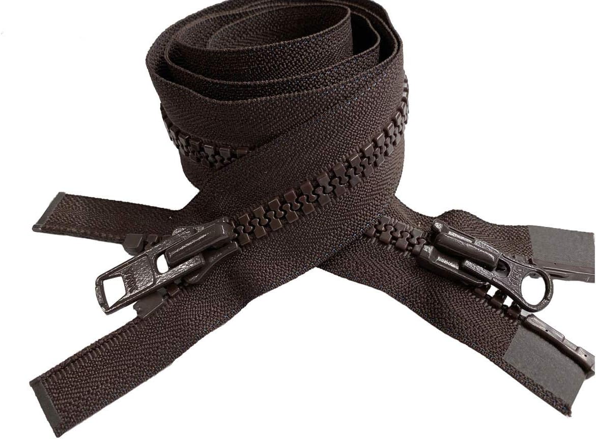 Amazon.com: YKK #10 36 Inch Two-Way Molded Plastic Heavy Duty ...