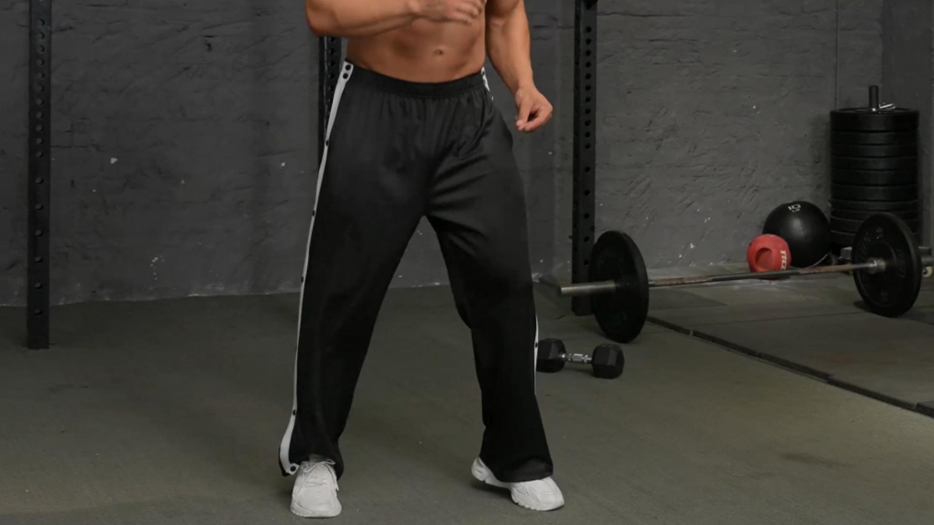 Watch Deyeek Men's Tear Away Pants on Amazon Live