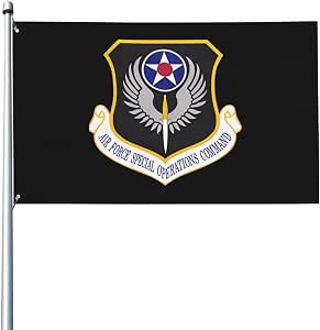 Amazon.com: Xloenmva Air Force Special Operations Command Flag Outdoor ...