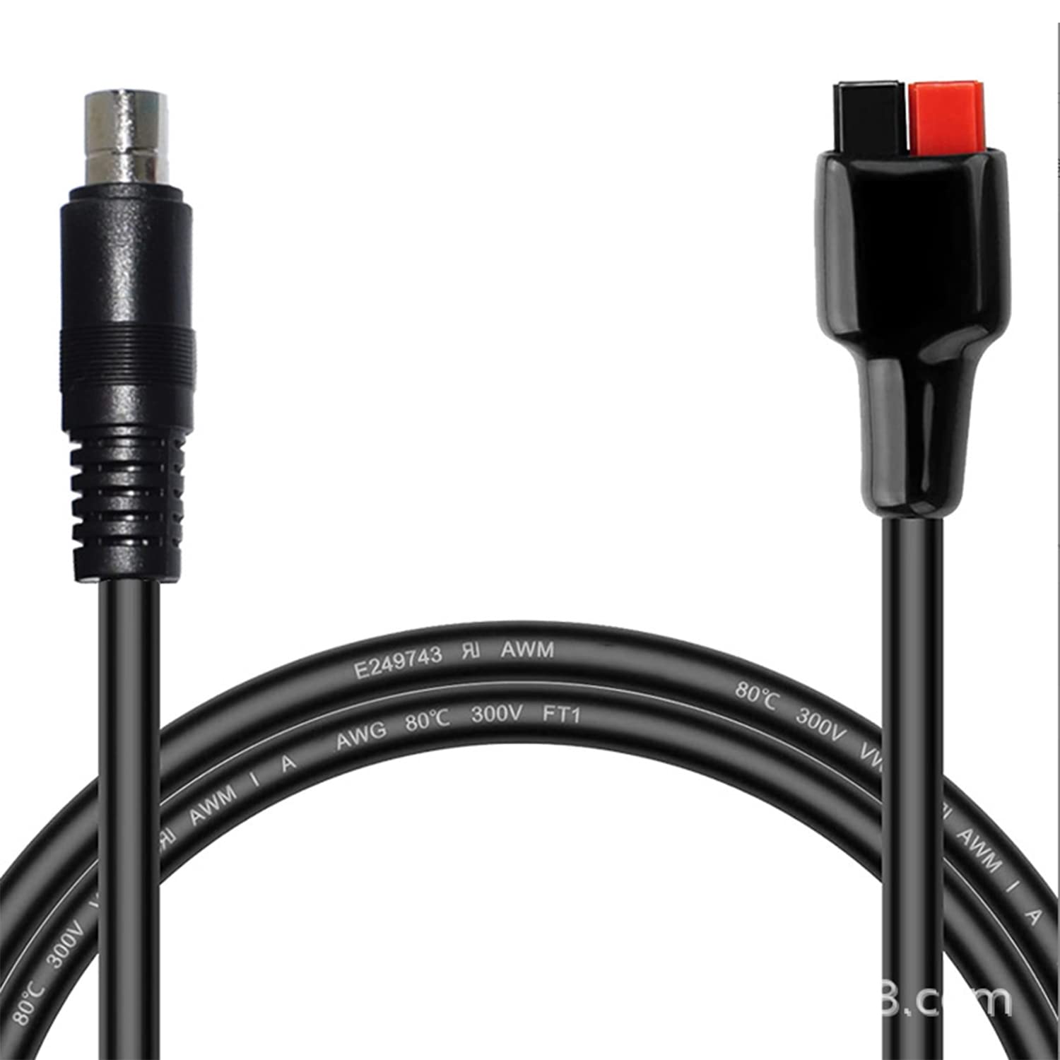 Amazon.com: LIXINTIAN 8mm Extension Cable,16AWG 30A to DC 8020 DC Male Adapter Cable for Solar ...