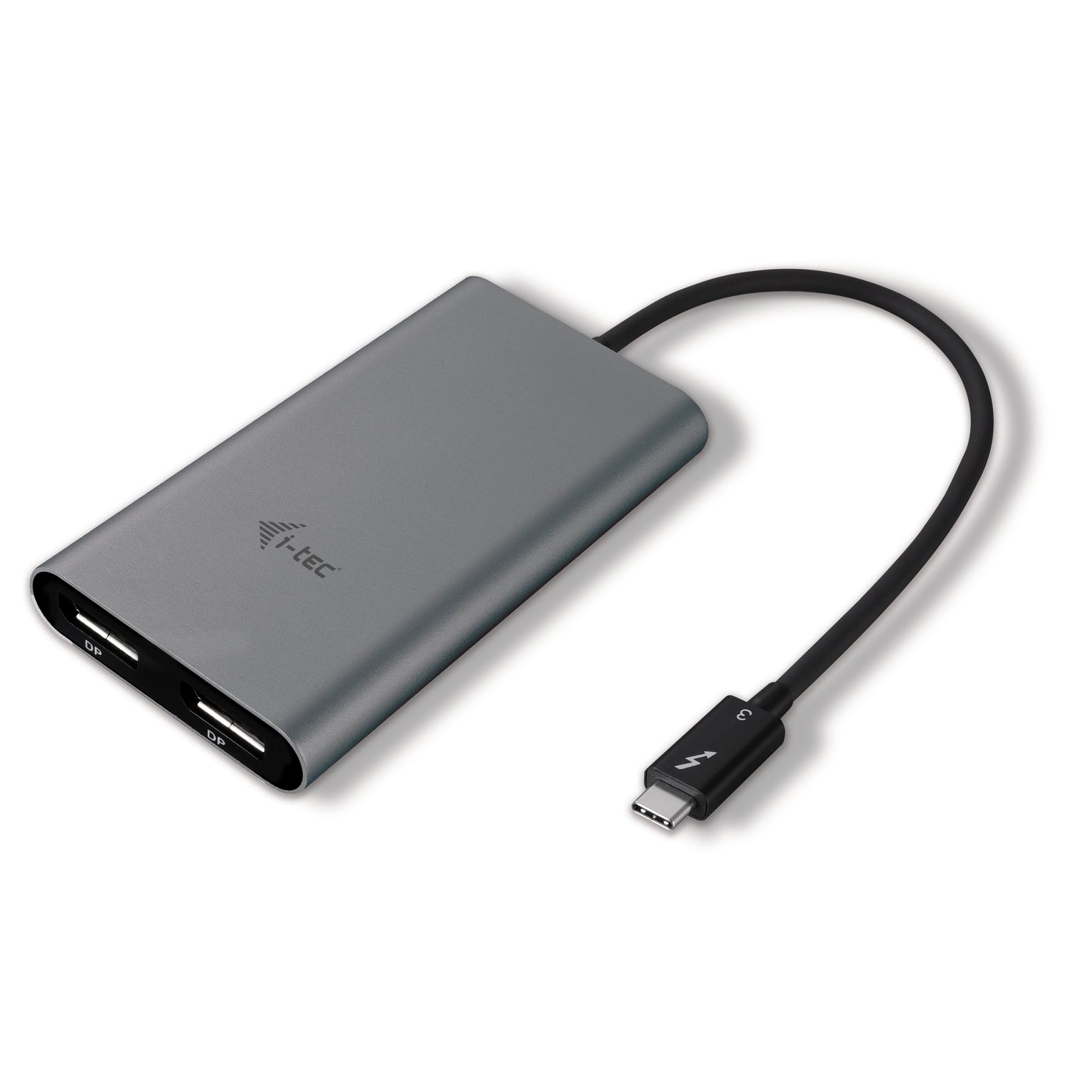 i-tec Thunderbolt 3 to Dual DisplayPort Video Adapter Supports Dual 4K ...