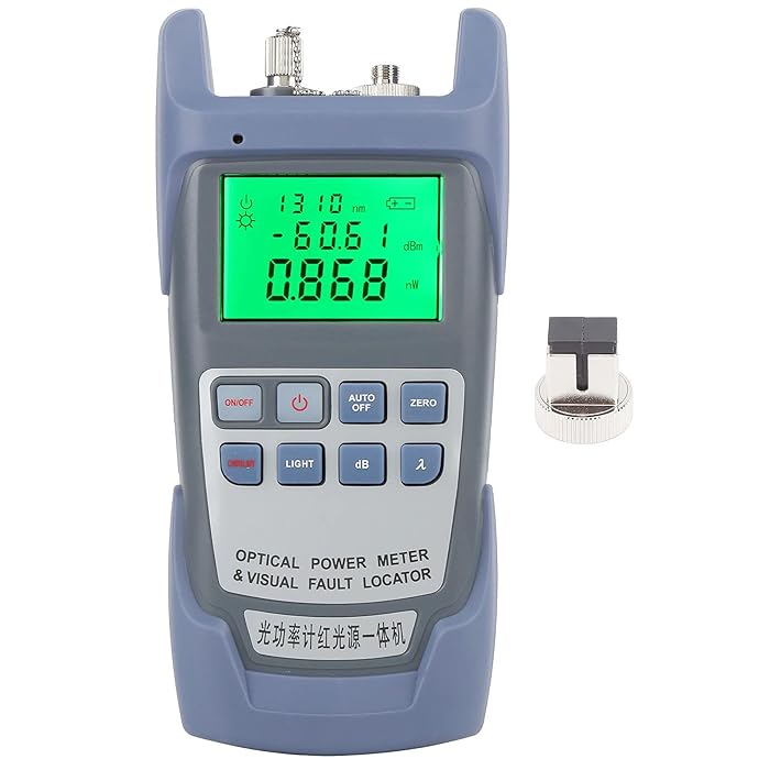 Buy Optical Fiber Tester, Handheld High‑accuracy Optical Meter 5km 1MW ...