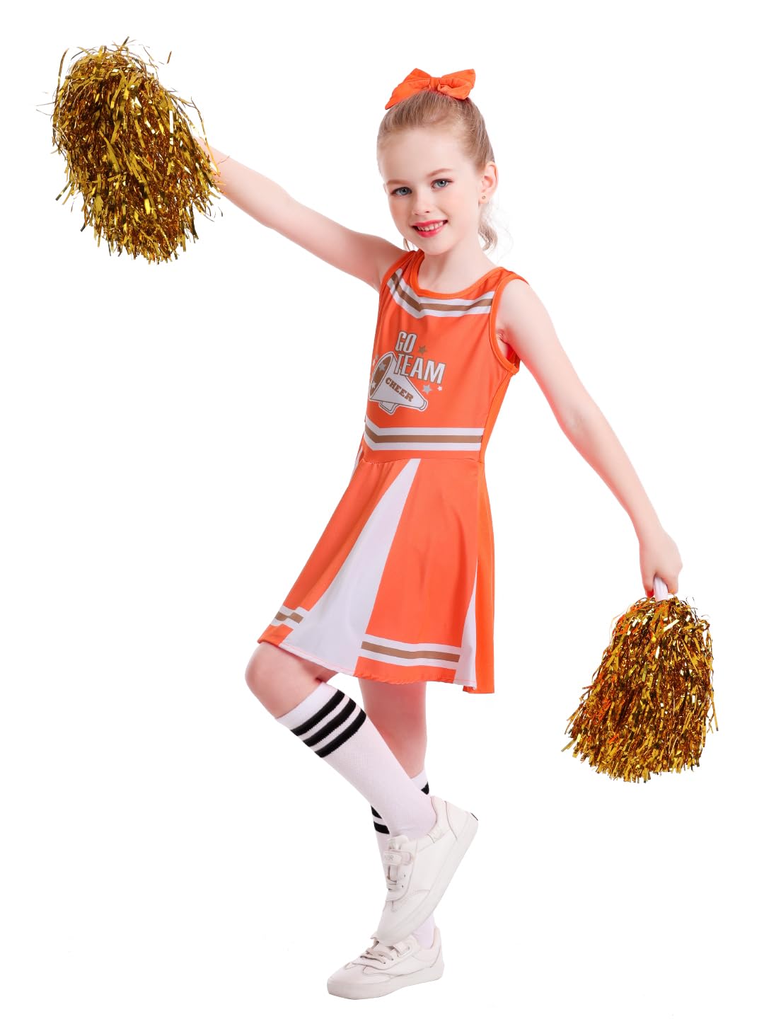 Snapklik.com : Seasons Cheerleader Costume For Girls, UV Black Light ...