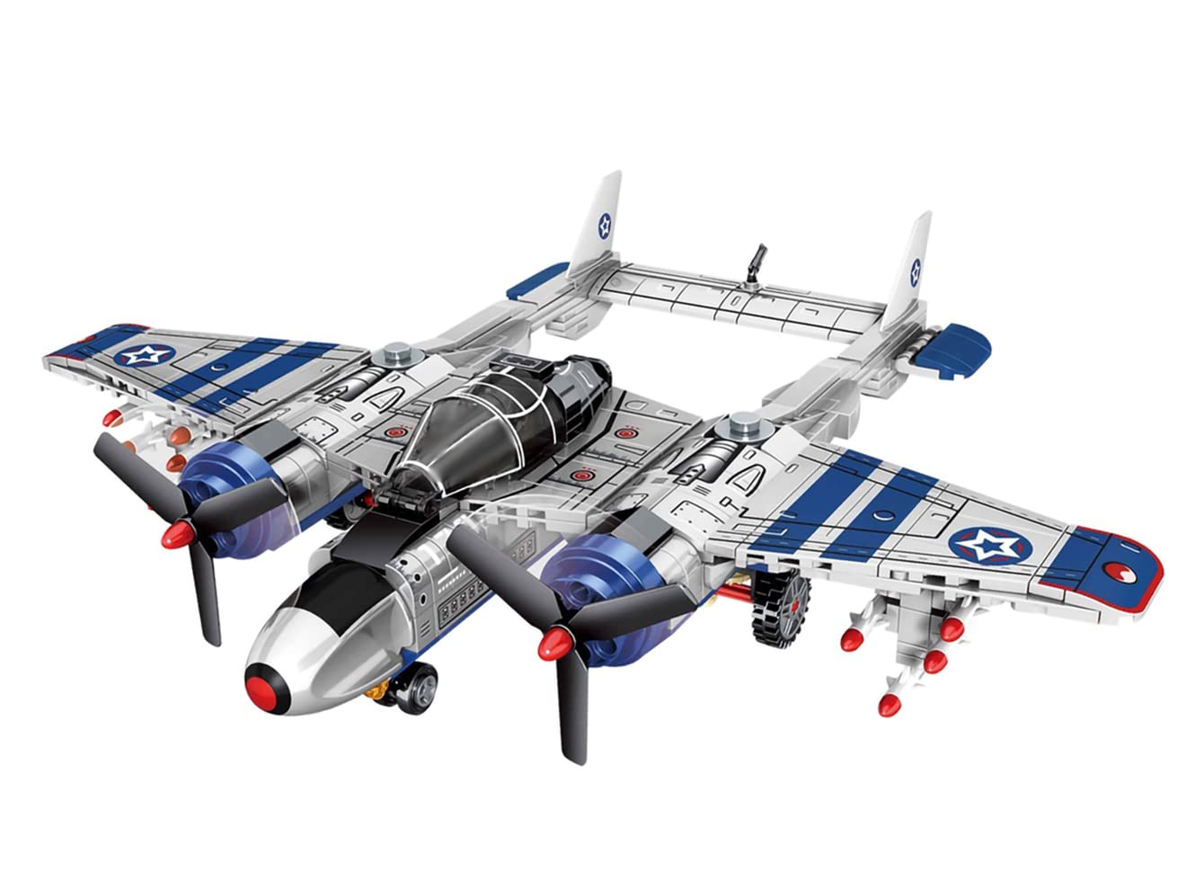 Amazon | AFM P-38 ライトニング 479Blocks | モデルガンパーツ 通販