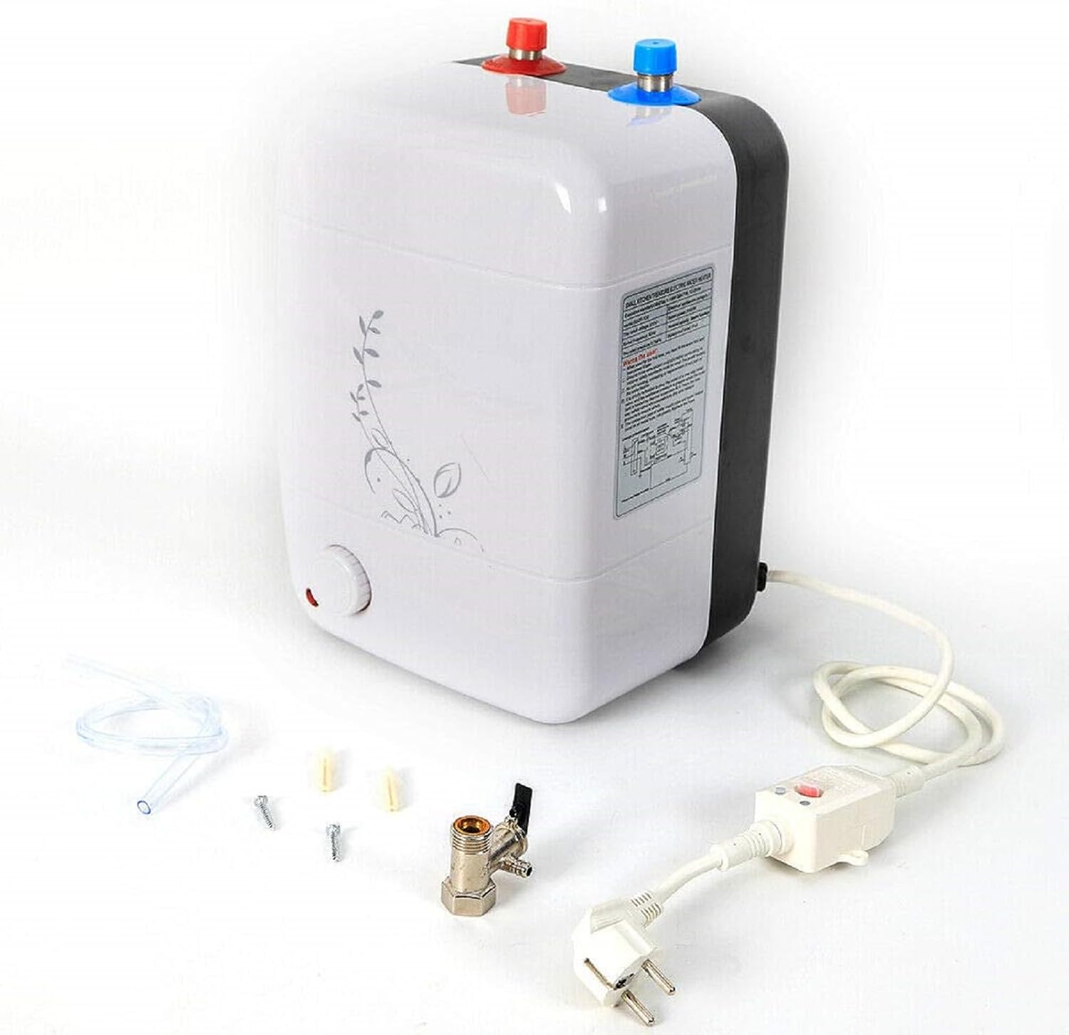 Chauffe-eau Electrique 220V Mini Chauffe eau Sous Evier, Économie D ...