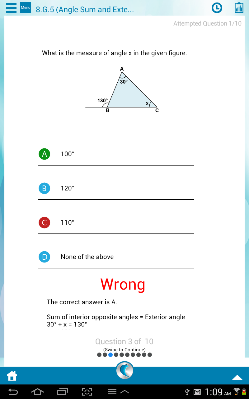 8th Grade Common Core Math - App on Amazon Appstore