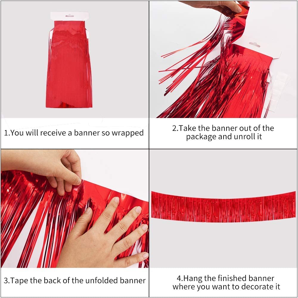 Metallic Fringe Garland