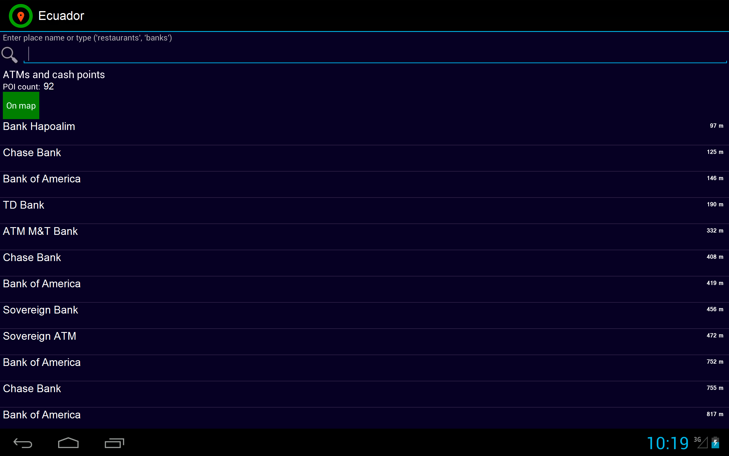 Ecuador Vector Offline Map: Easy Navigation - App on Amazon Appstore